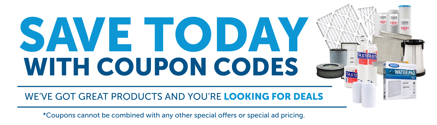 Current Coupon Codes | Discount Filters